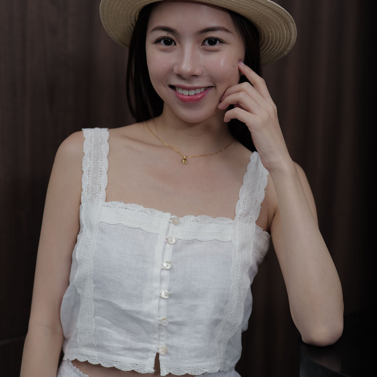Lace & Linen Serenity Top – madeyoulook